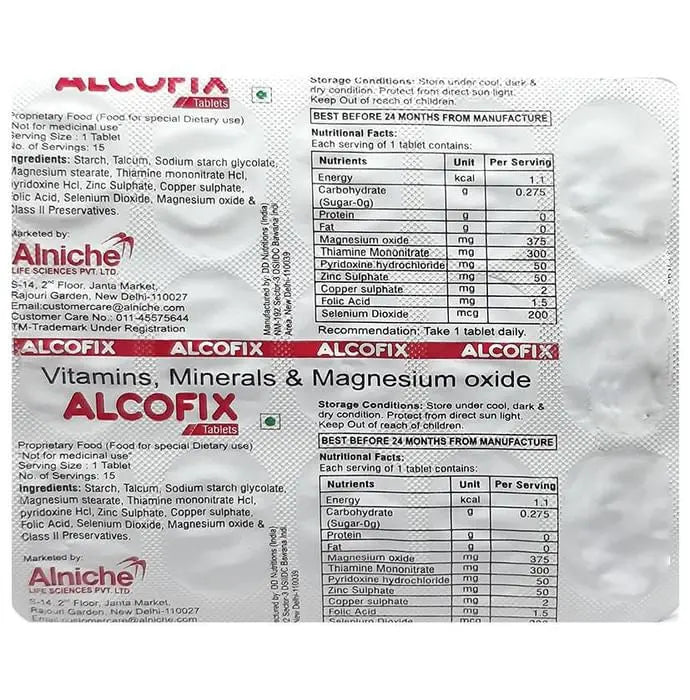 Buy Alcofix Tablet Online | Classic Derma – Classic Derma-UAE