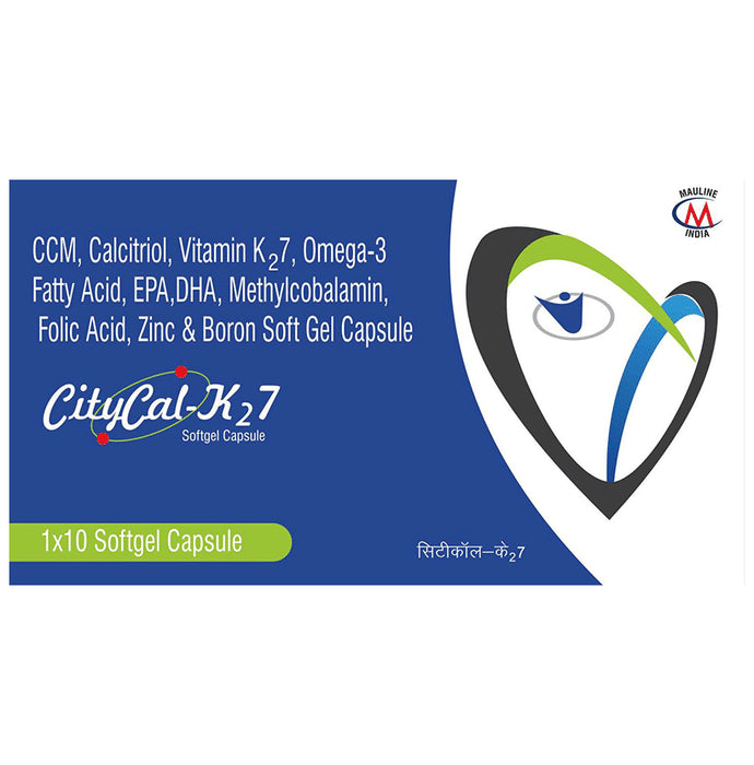 Buy Citycal-K27 Softgel Capsule Online| Classic Derma – Classic Derma-UAE