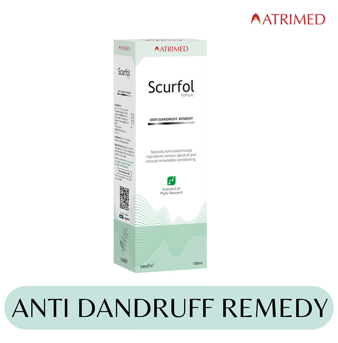 Buy Atrimed Scurfol Topical Anti-Dandruff Remedy Online | Classic Derma ...