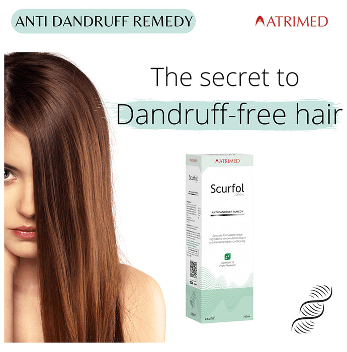 Buy Atrimed Scurfol Topical Anti-Dandruff Remedy Online | Classic Derma ...