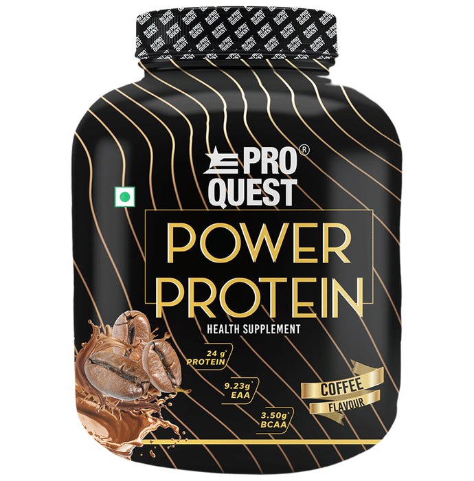 Buy Pro Quest Power Protein Powder Coffee | Classic Derma – Classic ...