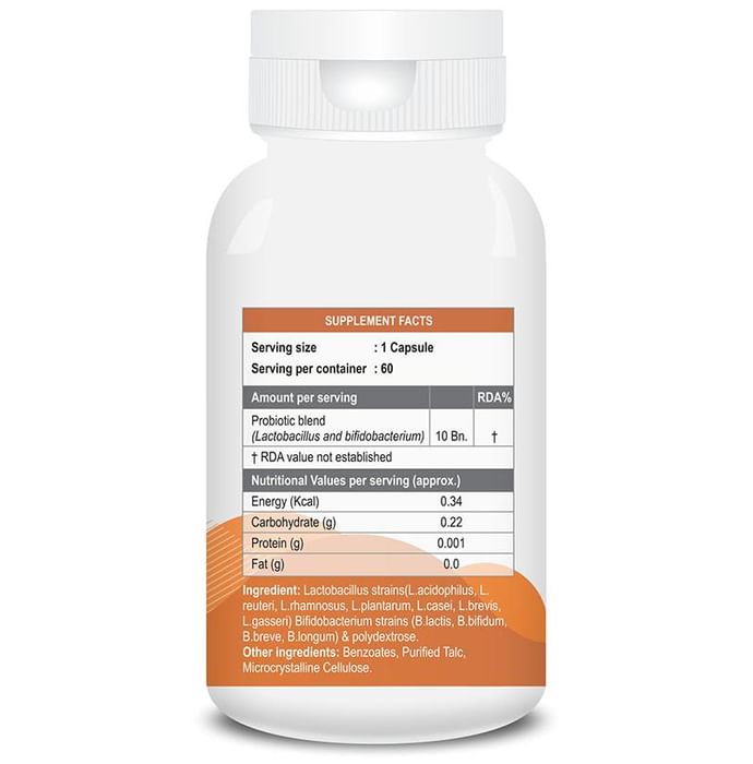 Buy Billion Cheers Probiotics 10 Billion CFUs Vegetarian Capsules ...