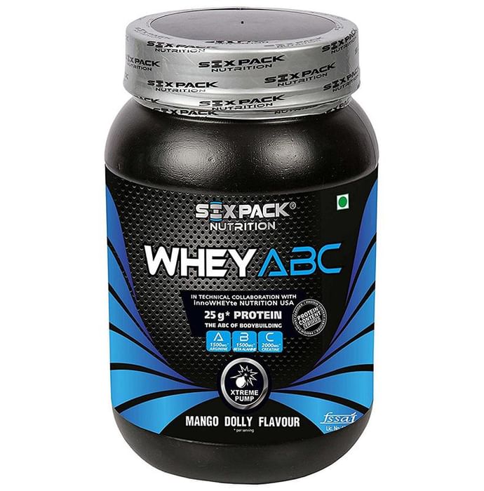 Buy Sixpack Nutrition Whey ABC Protein Powder Mango Dolly | Classic Derma – Classic Derma-UAE