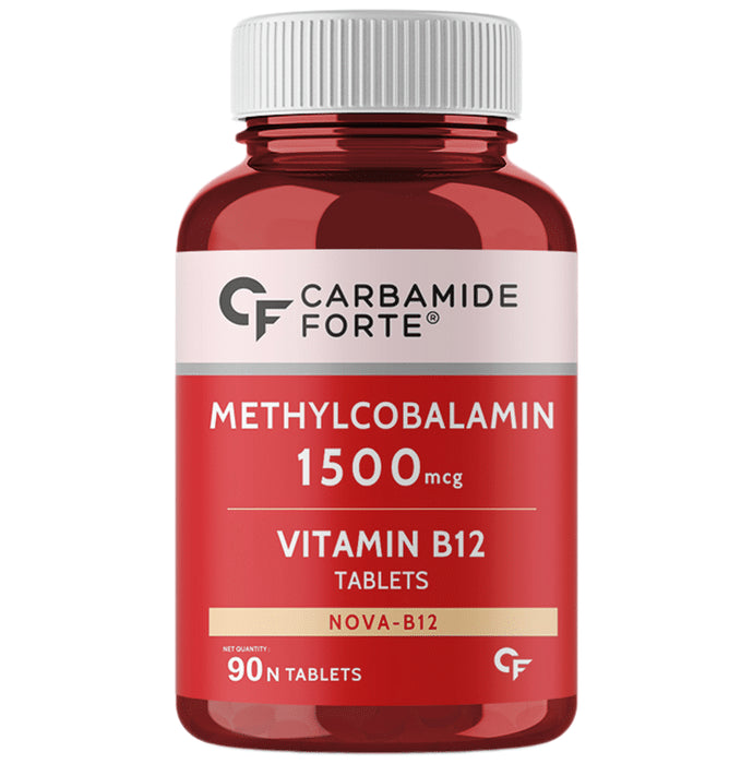 Buy Carbamide Forte Methylcobalamin (Vitamin B12) 1500mcg Tablet | For ...