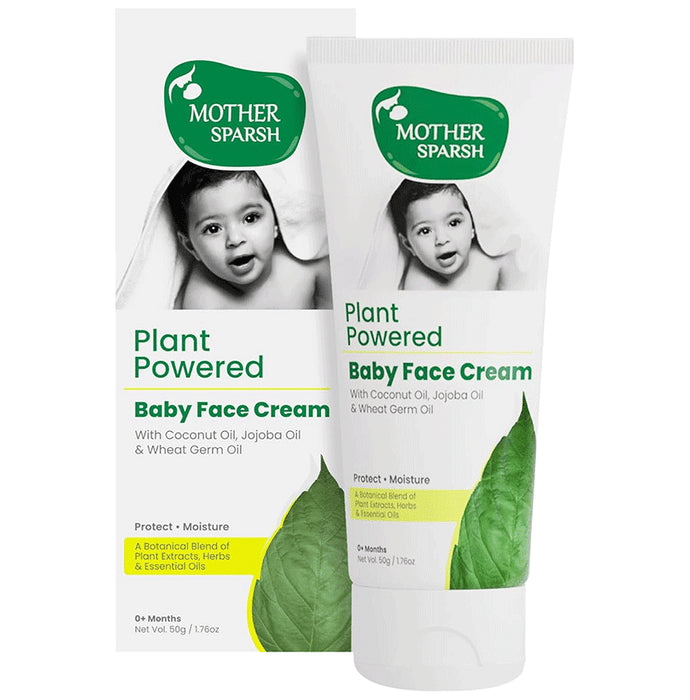 Buy Mother Sparsh Plant Powered Natural Baby Face Cream Online| Classic ...