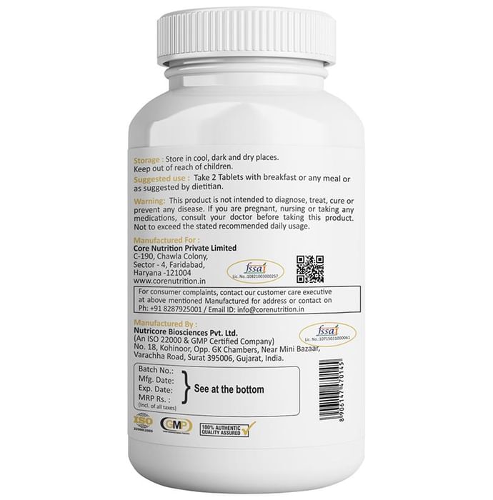 Buy Core Nutrition PCT Max Tablet Online | Classic Derma – Classic ...