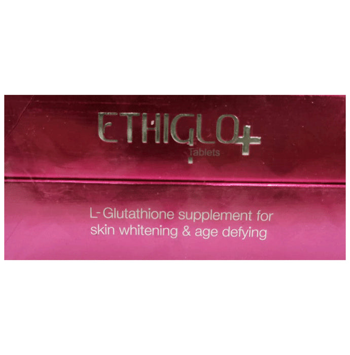 Buy Ethiglo + L-Glutathione Tablets for Skin Health Online | Classic ...