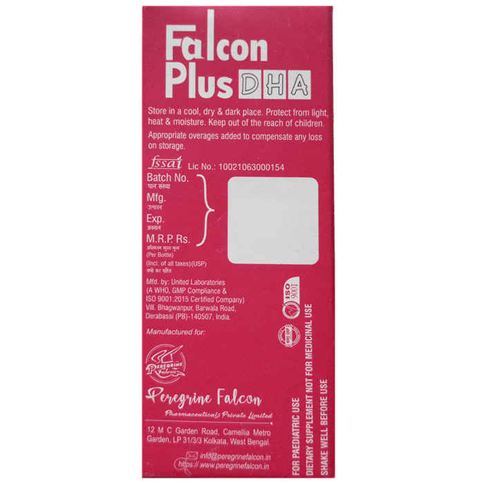 Buy Falcon Plus DHA Oral Drops Mango Online | Classic Derma – Classic ...