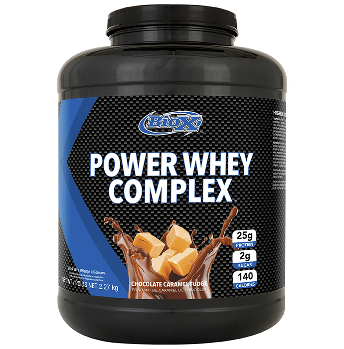 Buy BioX Chocolate Caramel Fudge Power Whey Complex | Classic Derma ...