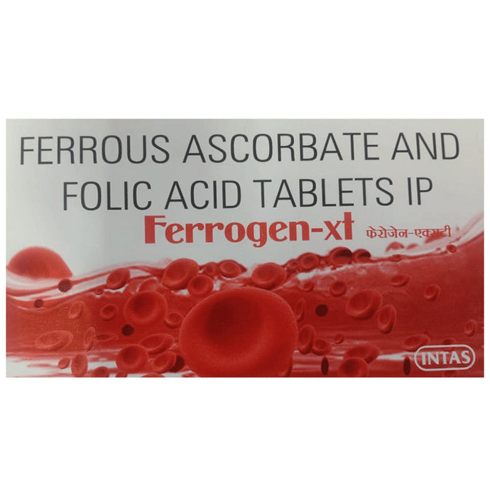 Buy Ferrogen-XT Tablet For Folic acid Deficiency Online | Classic Derma ...