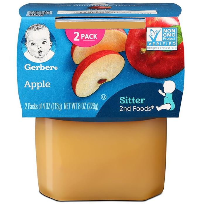 Buy Gerber Sitter 2nd Food (113gm Each) Apple Online | Classic Derma ...