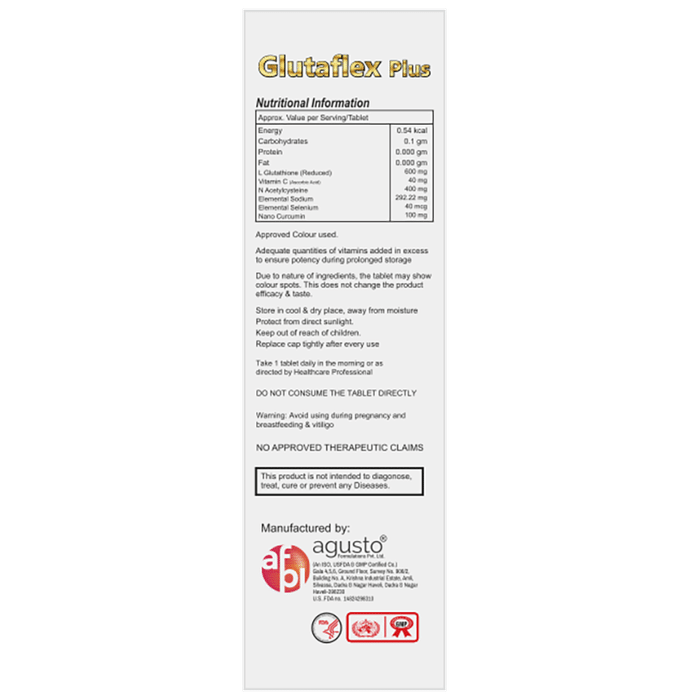 Buy Glutaflex Plus Mango Pineapple Sugar Free Effervescent Tablet ...