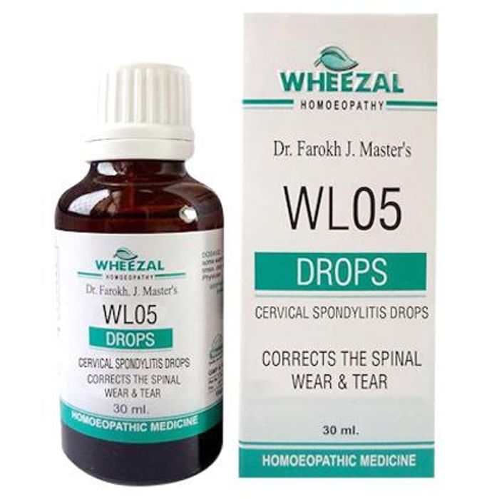 Buy Wheezal WL05 Cervical Spondylitis Drop Online| Classic Derma ...