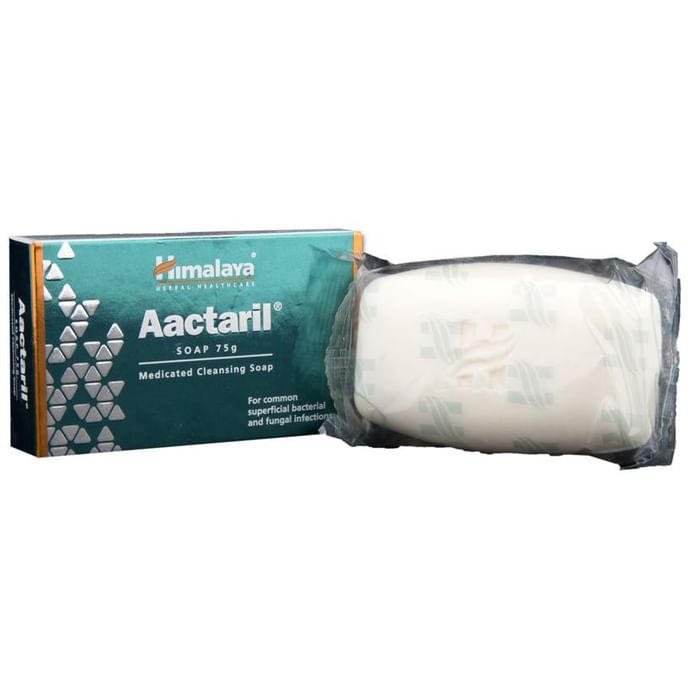 Buy Himalaya Aactaril Medicated Cleansing Soap | For Bacterial & Fungal ...