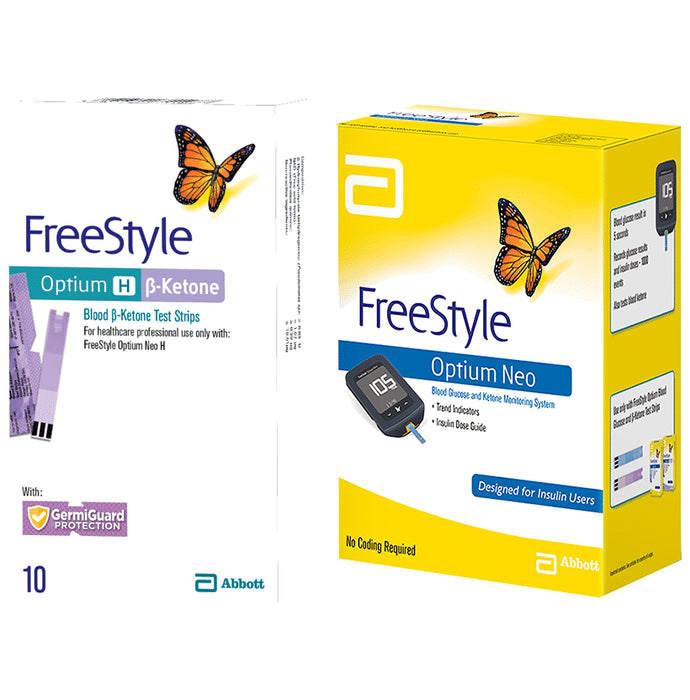 Buy FreeStyle Optium Neo Blood Glucose and Ketone Monitoring System ...