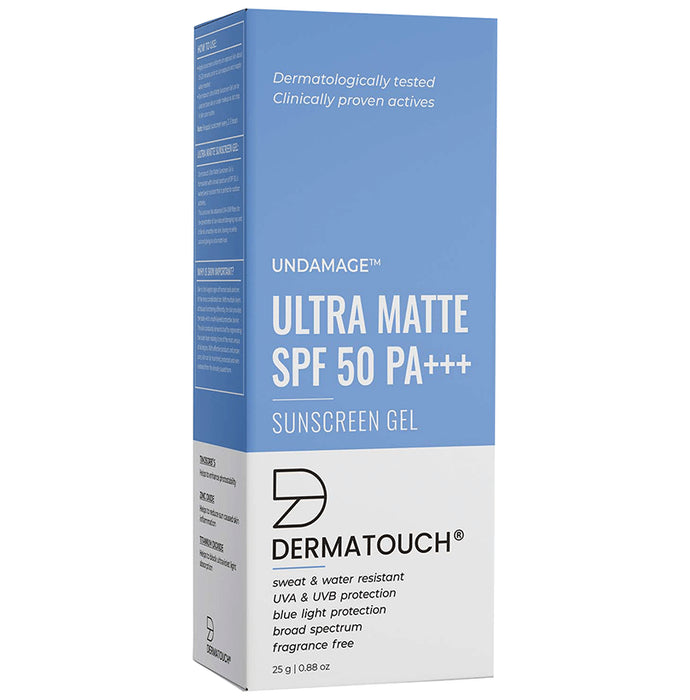 Buy Dermatouch Ultra Matte Sunscreen Gel SPF 50 PA+++ Online| Classic ...