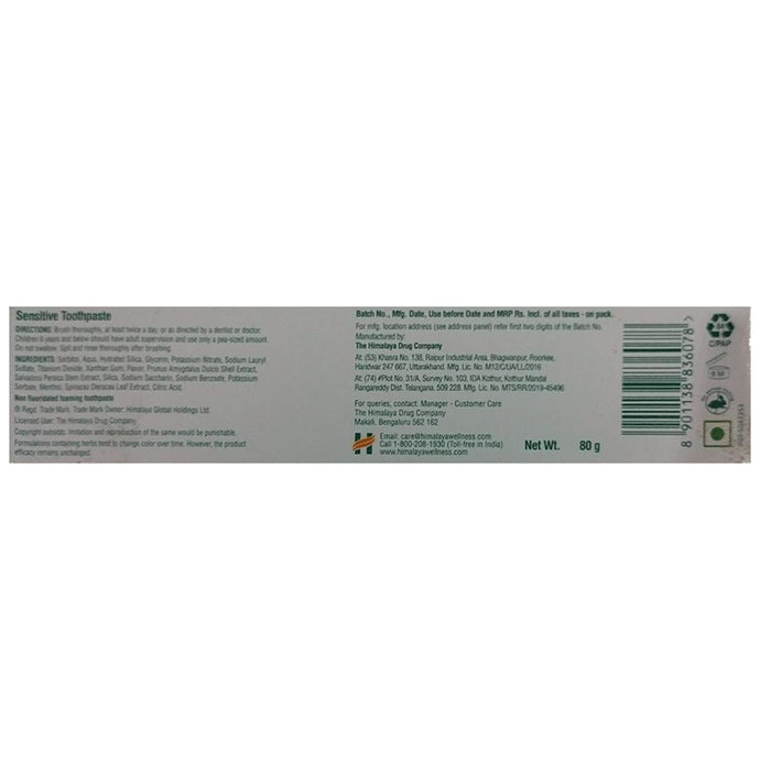 Buy Himalaya Herbals Sensitive Toothpaste Online | Classic Derma ...