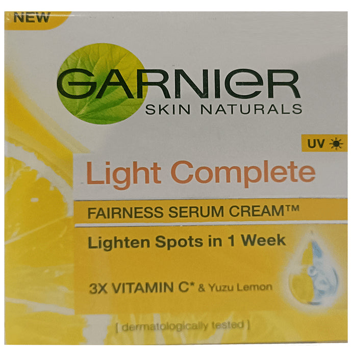 Buy Garnier Light Complete Fairness Serum Cream Online| Classic Derma ...