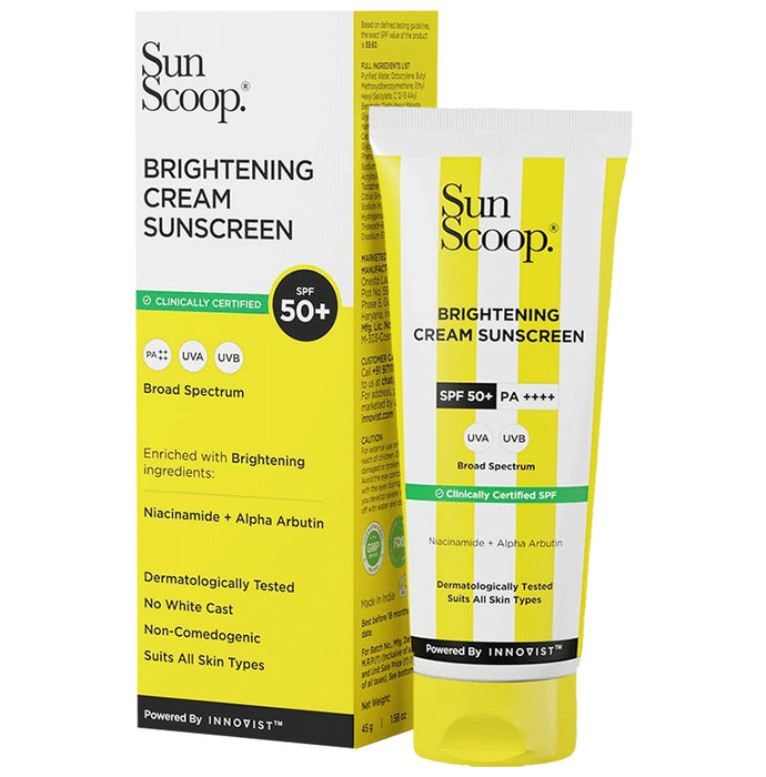 Buy Sun Scoop Brightening SPF 50+ PA++++ Cream Sunscreen Online ...