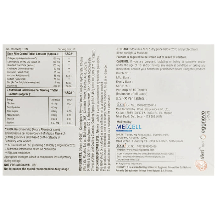 Buy Medcell Ovo Joint Tablet Online | Classic Derma – Classic Derma-UAE