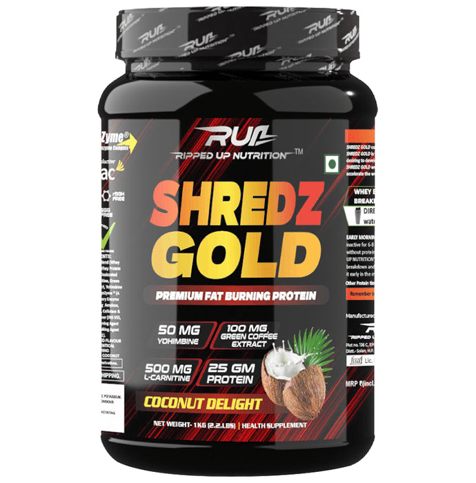 Buy Ripped Up Nutrition Shredz Gold Powder Choco Brownie | Classic ...
