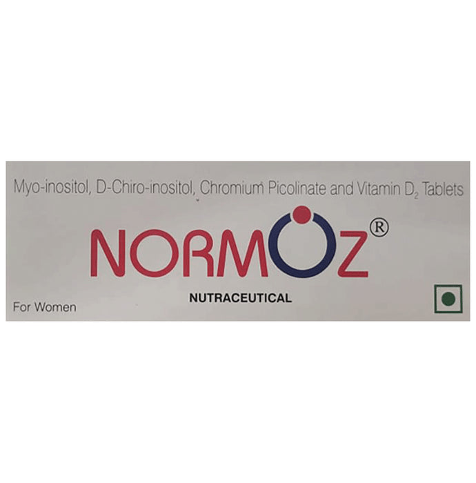 Buy Normoz Tablet with Myo-Inositol, D-Chiro-Inositol, Chromium ...