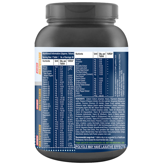Buy Nutra On Sport Advanced Multivitamin Tablet Online | Classic Derma ...