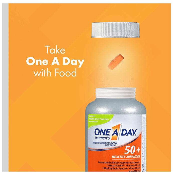 Buy One A Day Women Multivitamin/Multimineral Supplement 50+ Tablet ...