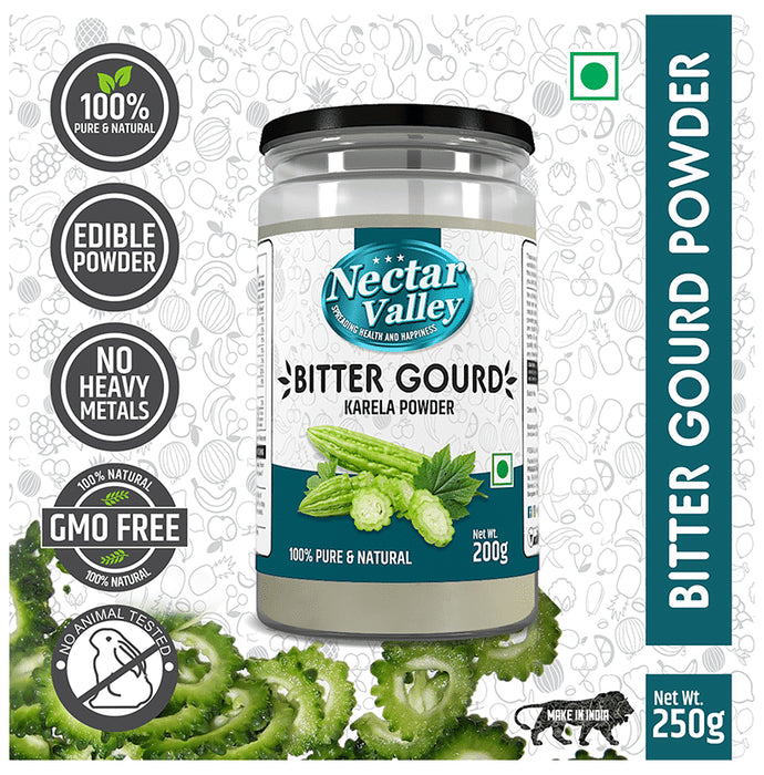 Buy Nectar Valley Pure & Natural Bitter Gourd (Karela) Powder Online ...