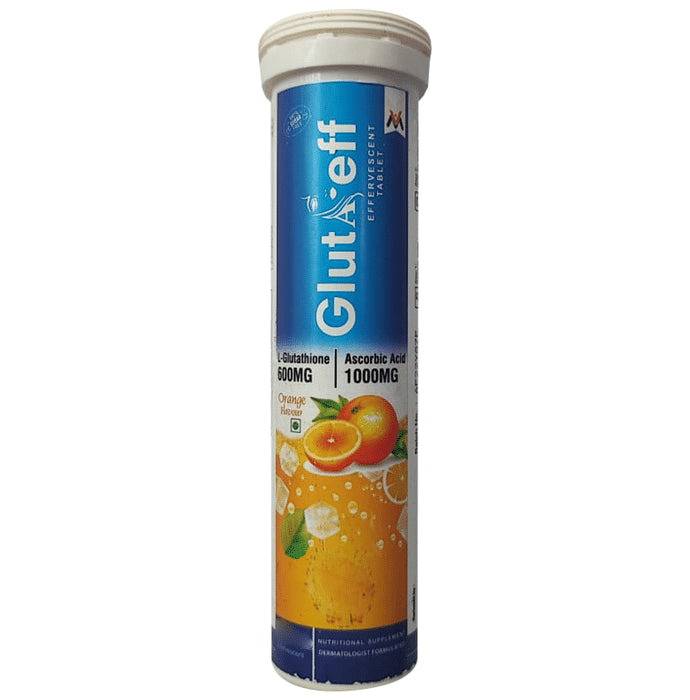 Buy GlutA-eff Effervescent Tablet Orange Online| Classic Derma ...