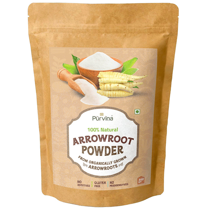 Buy Purvina 100% Natural Arrowroot Powder Online | Classic Derma ...