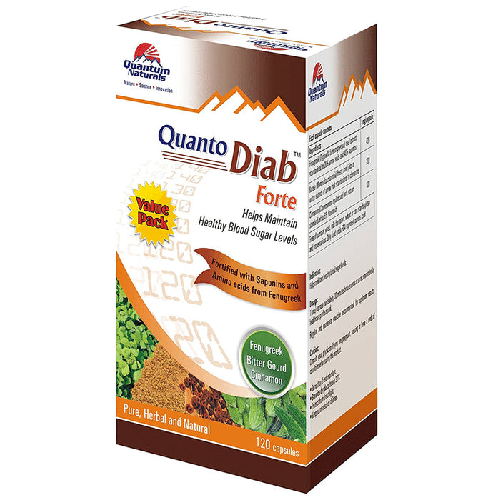 Buy Quantum Naturals Quanto Diab Forte Capsule Online | Classic Derma ...