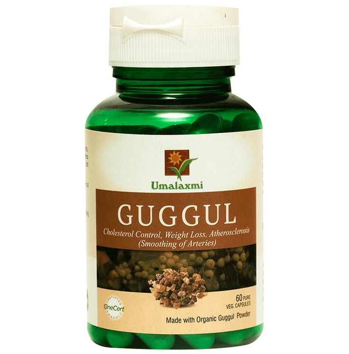 Buy Umalaxmi Organics Guggul Veg Capsules Online | Classic Derma ...