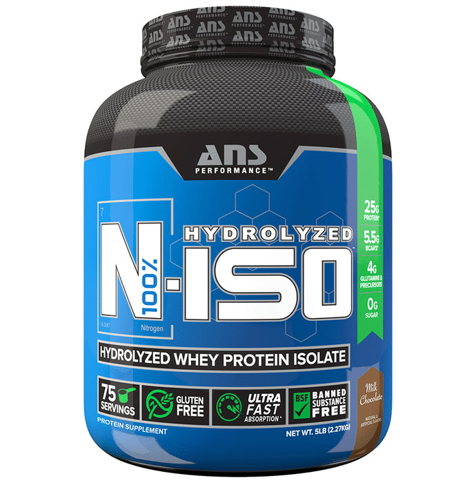 Buy ANS Performance Milk Chocolate N-Iso Hydrolyzed Whey Protein ...