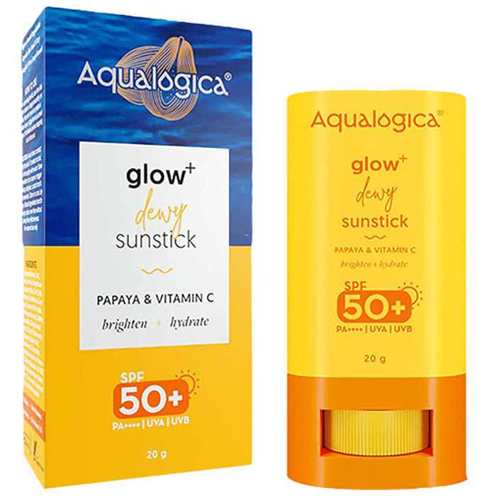 Buy Aqualogica Glow+ Dewy Sunstick SPF 50+ PA++++ | Classic Derma ...