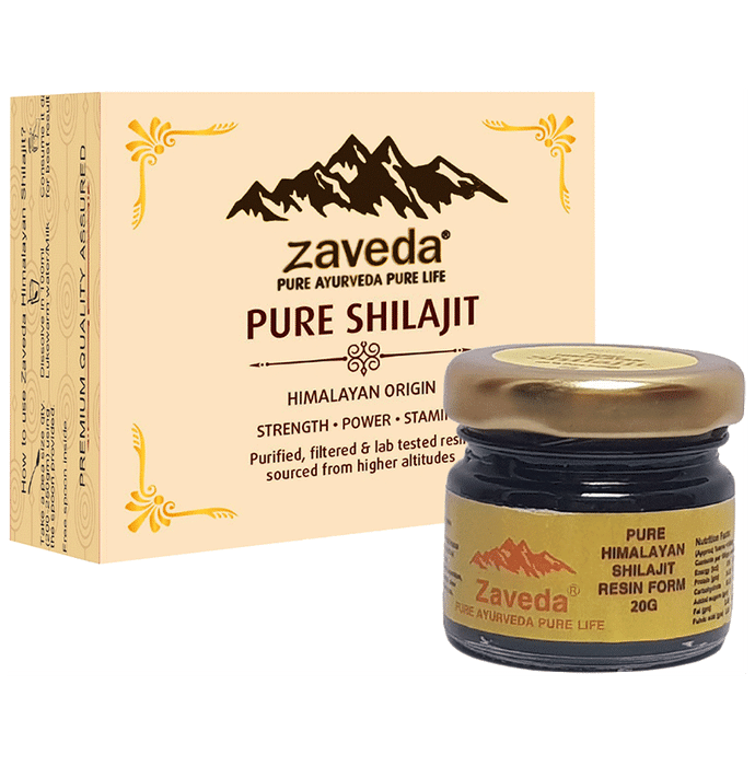 Buy Zaveda Pure Himalayan Origin Shilajit Resin Online | Classic Derma ...