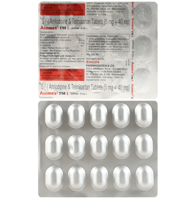 Buy Asomex-TM 5 Tablet Online | Classic Derma – Classic Derma-UAE