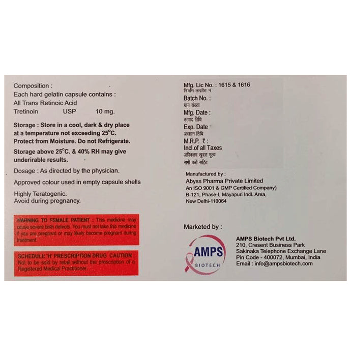Buy CA Retrans Capsule Online | Classic Derma – Classic Derma-UAE