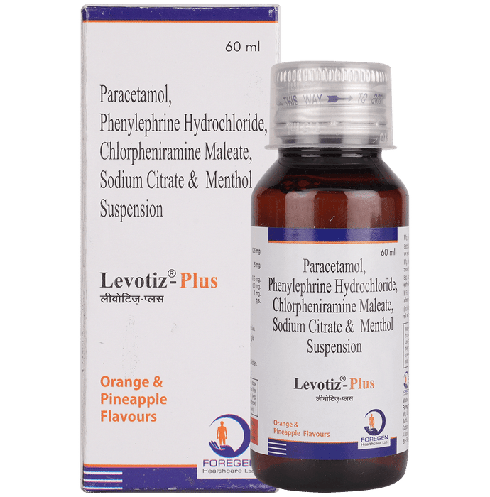 Buy Levotiz Plus Syrup | Classic Derma – Classic Derma-UAE