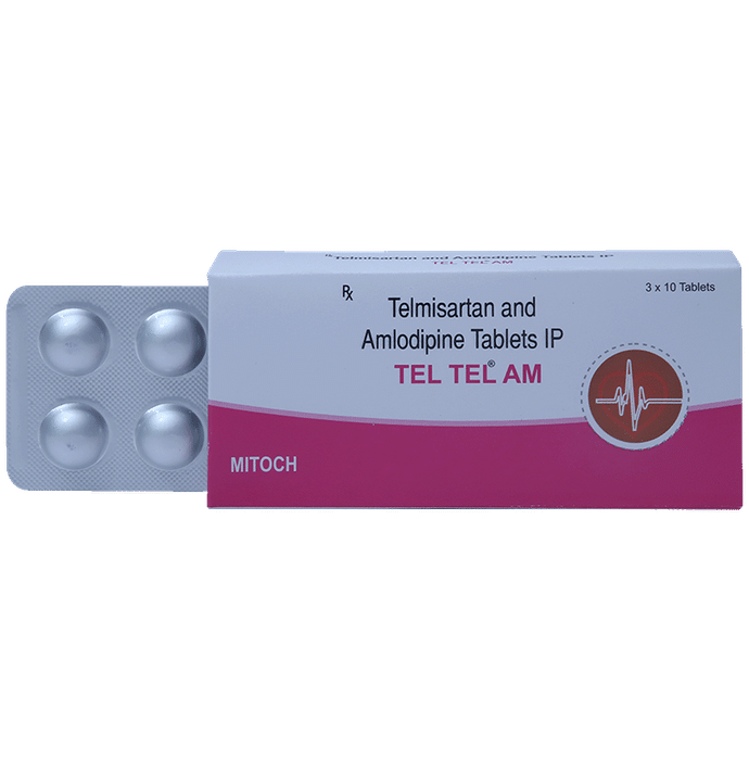Buy Teltel AM 40mg/5mg Tablet Online | Classic Derma – Classic Derma-UAE