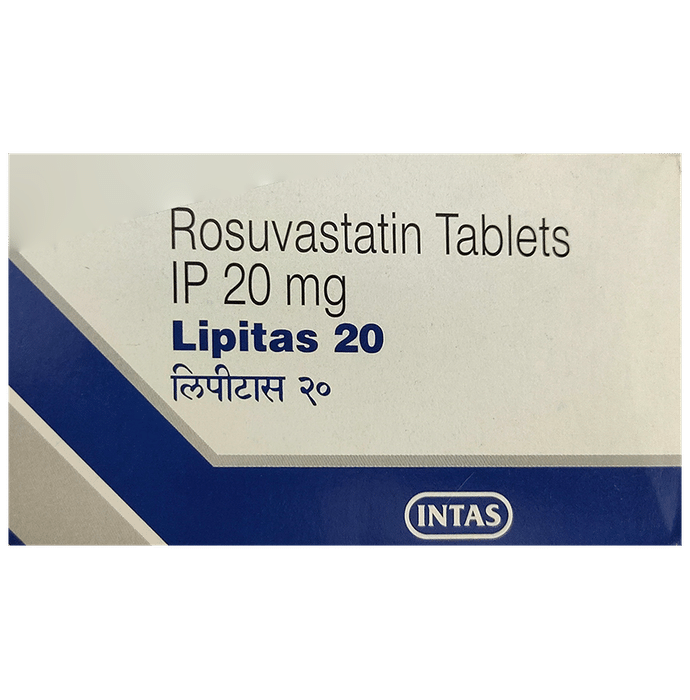 Buy Lipitas 20 Tablet Online | Classic Derma – Classic Derma-UAE