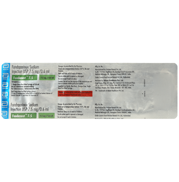 Buy Fondazest 7.5 Injection Online | Classic Derma – Classic Derma-UAE