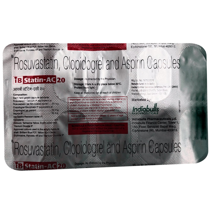 Buy IB Statin-AC 20 Capsule Online | Classic Derma – Classic Derma-UAE