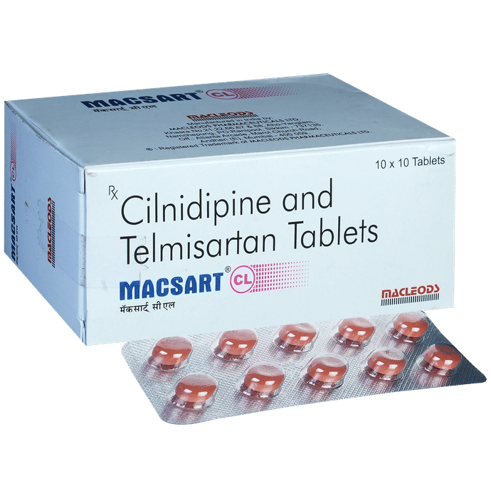 Buy Macsart CL 10mg/40mg Tablet Online | Classic Derma – Classic Derma-UAE
