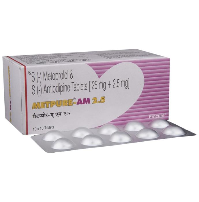 Buy Metpure-AM 2.5 Tablet Online | Classic Derma – Classic Derma-UAE