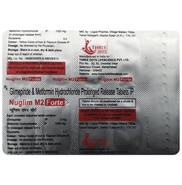 Buy Nuglim M2 Forte Tablet PR Online | Classic Derma – Classic Derma-UAE
