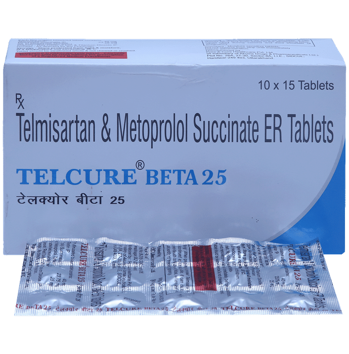 Buy Telcure Beta 40mg/25mg Tablet ER Online | Classic Derma – Classic ...