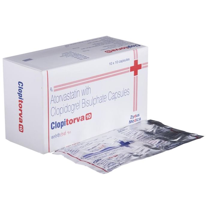 Buy Clopitorva 10 Capsule Online | Classic Derma – Classic Derma-UAE