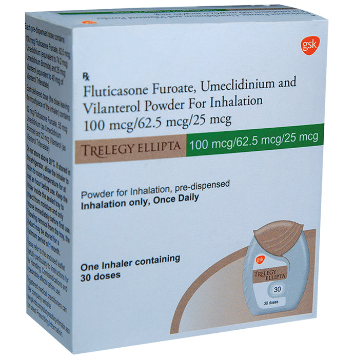 Buy Trelegy Ellipta Powder For Inhalation | Classic Derma – Classic ...