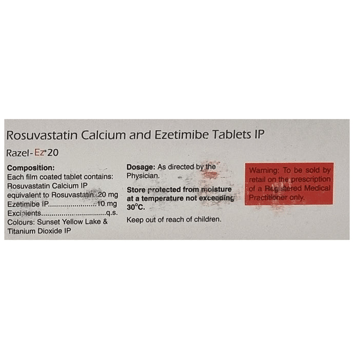 Buy Razel-EZ 20 Tablet Online | Classic Derma – Classic Derma-UAE
